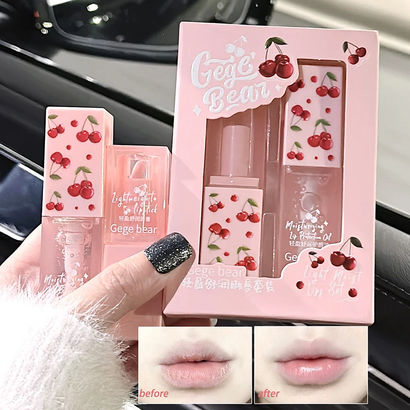 Cute Lip Balm Lip oil Moisturizes Long Lasting Prevents Dry Cracking ...