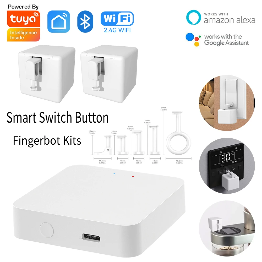 Tuya Adaprox Smart Button Fingerbot Robot Smart Home Gadgets Light Switch Bot Mechanical Arms ...