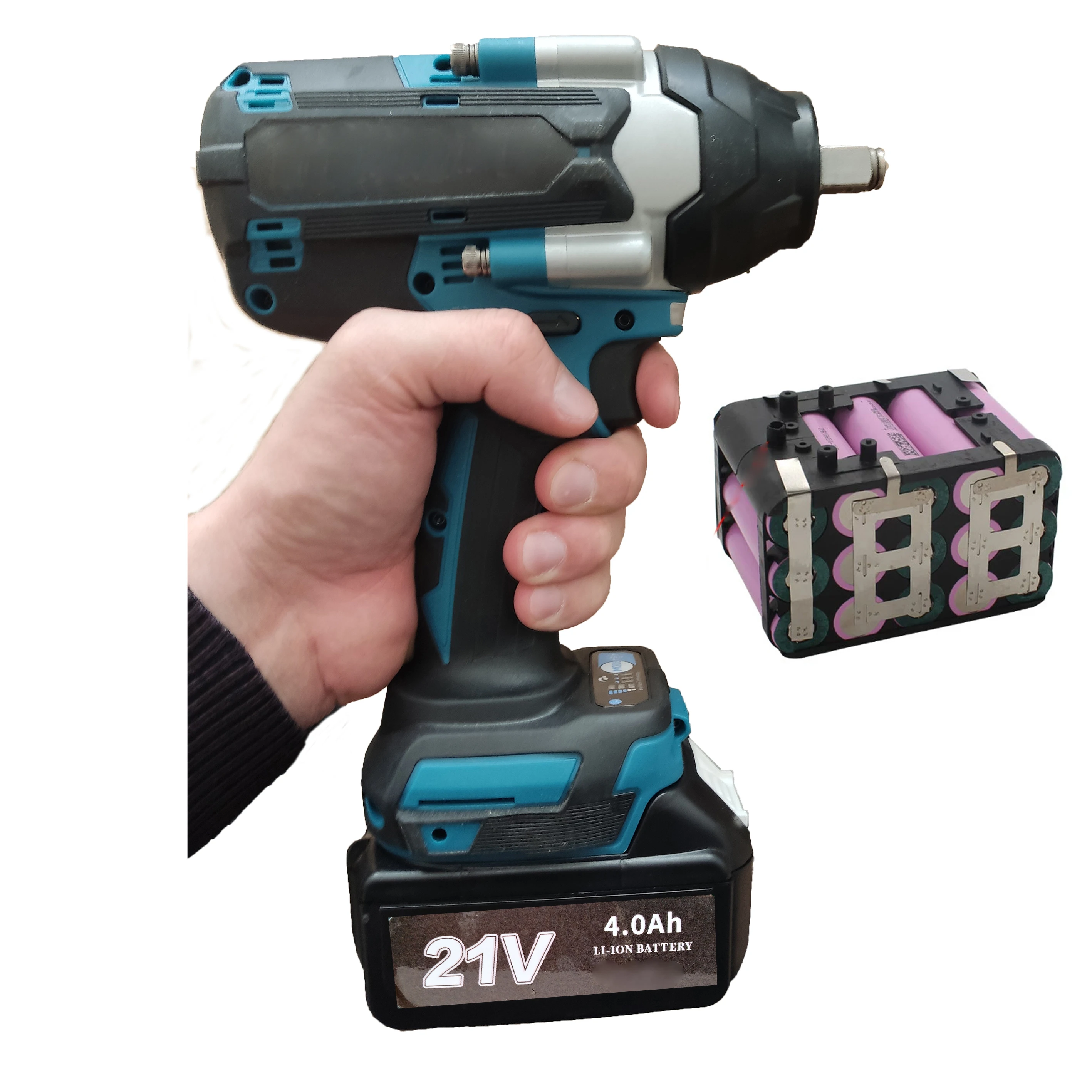 21V-Cordless-Brushless-Electric-Wrench-Impact-Wrench-Socket-Wrench ...
