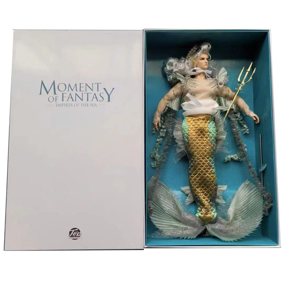 Original-Mermaid-Poseidon-Man-Male-Dolls-Accessories-Trident-MIZI ...