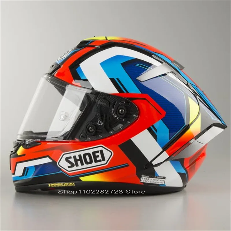 Shoei X14 Motorcycle Helmet | Full Face Motorcycle Helmet | White ...