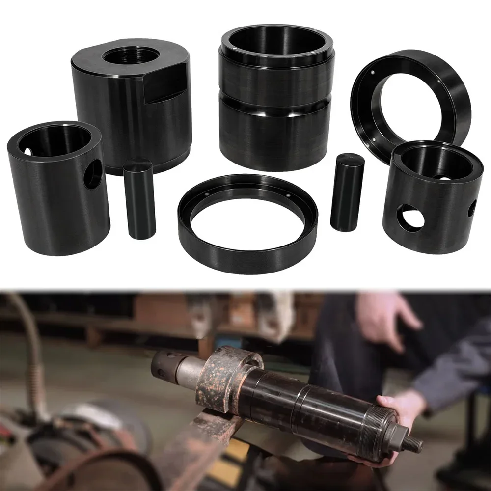 15030 Leaf Spring Pin Bushing Adapter Service Kit Remover Installer Tool Kit Fit for Heavy Duty ...