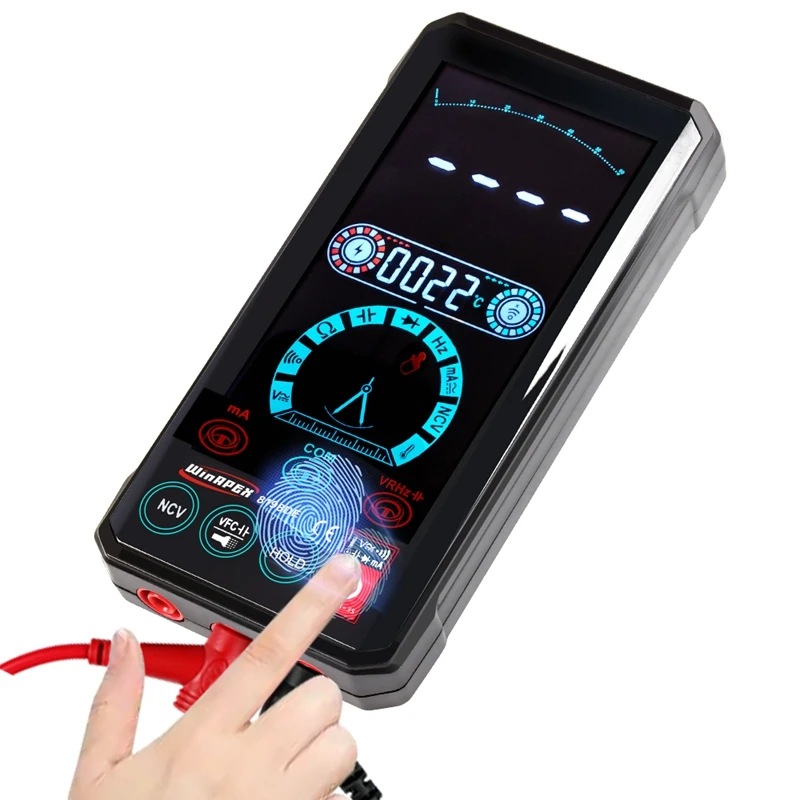 WinAPEX-Digital-Voice-Control-Multimeter-4-4-Touch-Screen-AC-DC-Voltage ...
