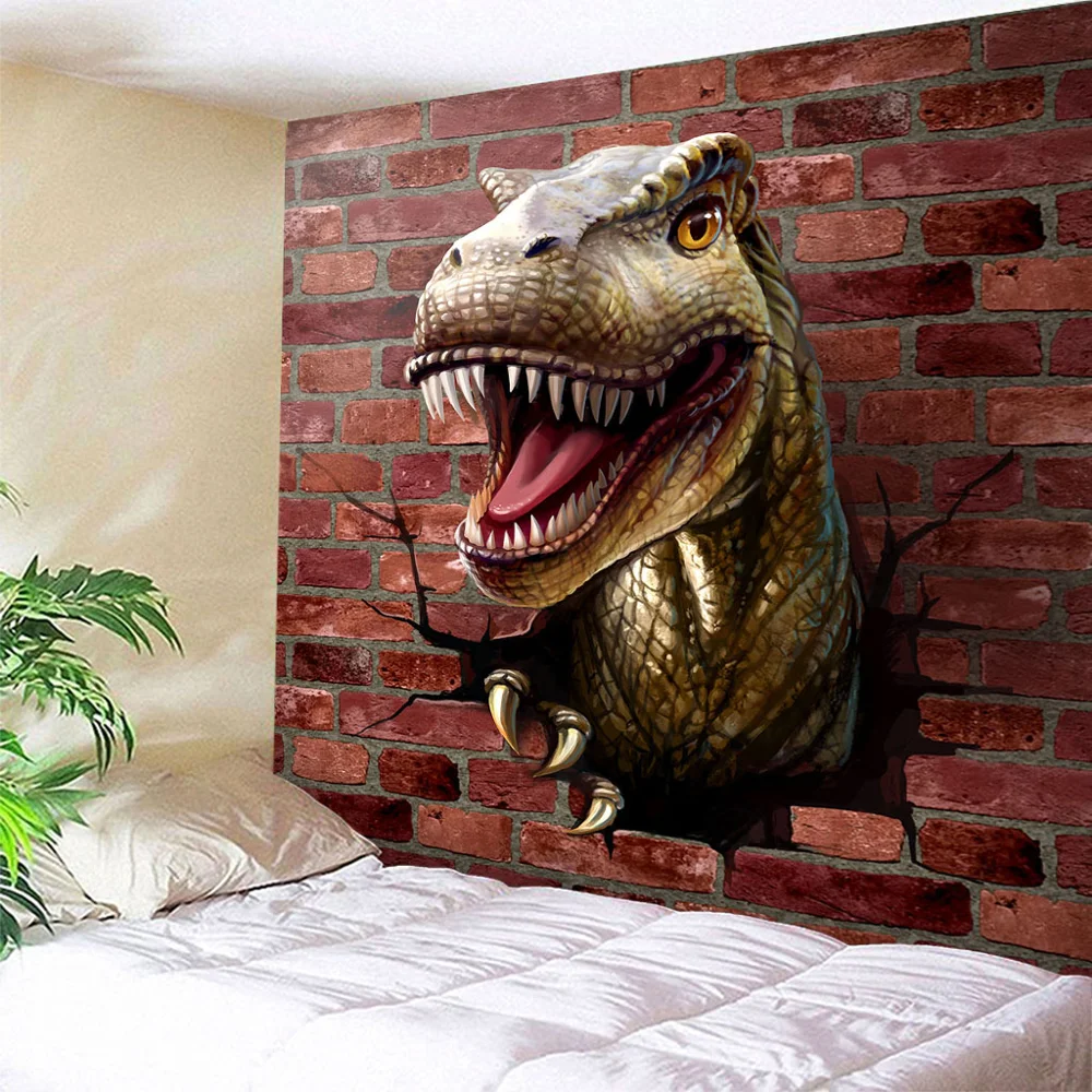 3D-Dinosaur-Movie-Tapestry-Room-Wall-Hanging-Dormitory-Art-Home-Decor ...