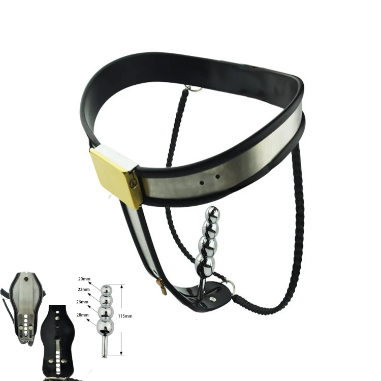 Metal-Female-Chastity-Belt-Y-Chastity-Panties-Chastity-Device-Adult ...