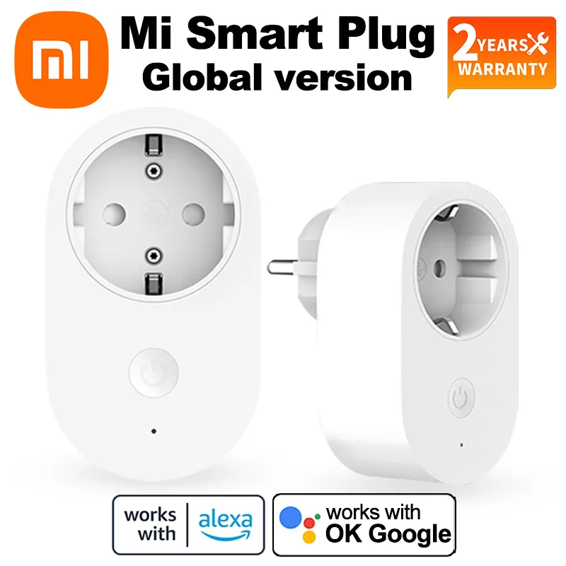Xiaomi Mi Smart Plug Wifi Global Version 16a Eu Power Adapter Wireless ...