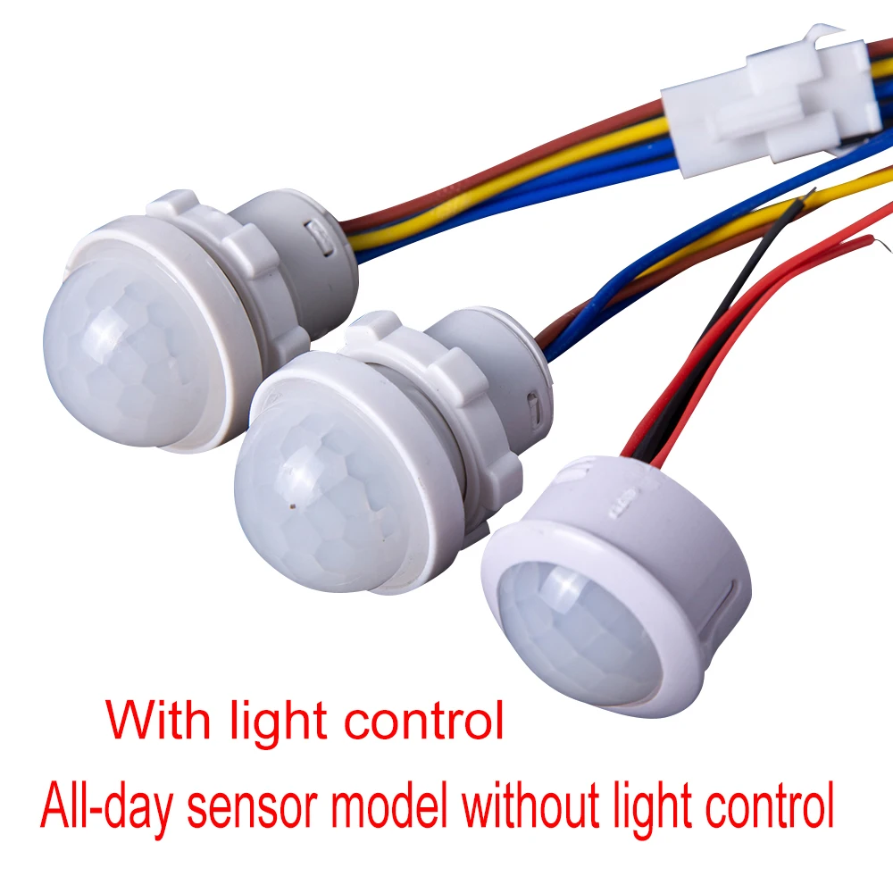 DC12-24V-AC110-240V-LED-Closet-PIR-Sensor-Detector-Smart-Switch-LED-PIR ...