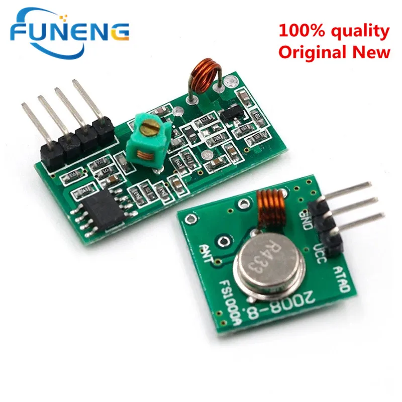 Kit-metteur-et-r-cepteur-RF-Tech-Link-433-MHz-ARM-MCU-WL-bricolage-315 ...