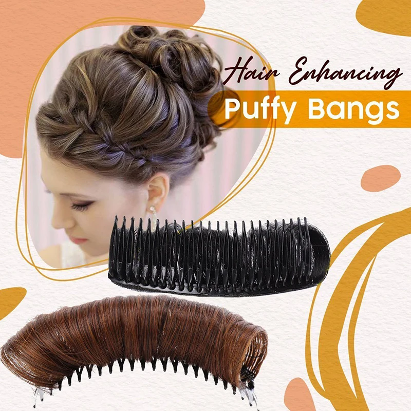 Hair Enhancing Puffy Bangs Hair Enhancing Puff Hair Head Cushion In ...