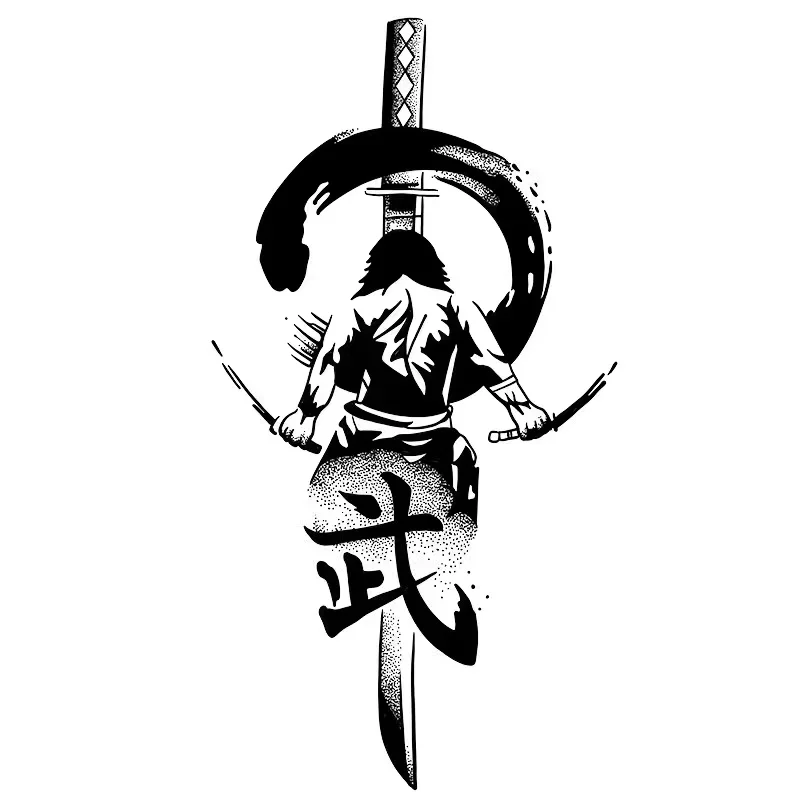 Samurai Sword Tattoo Designs