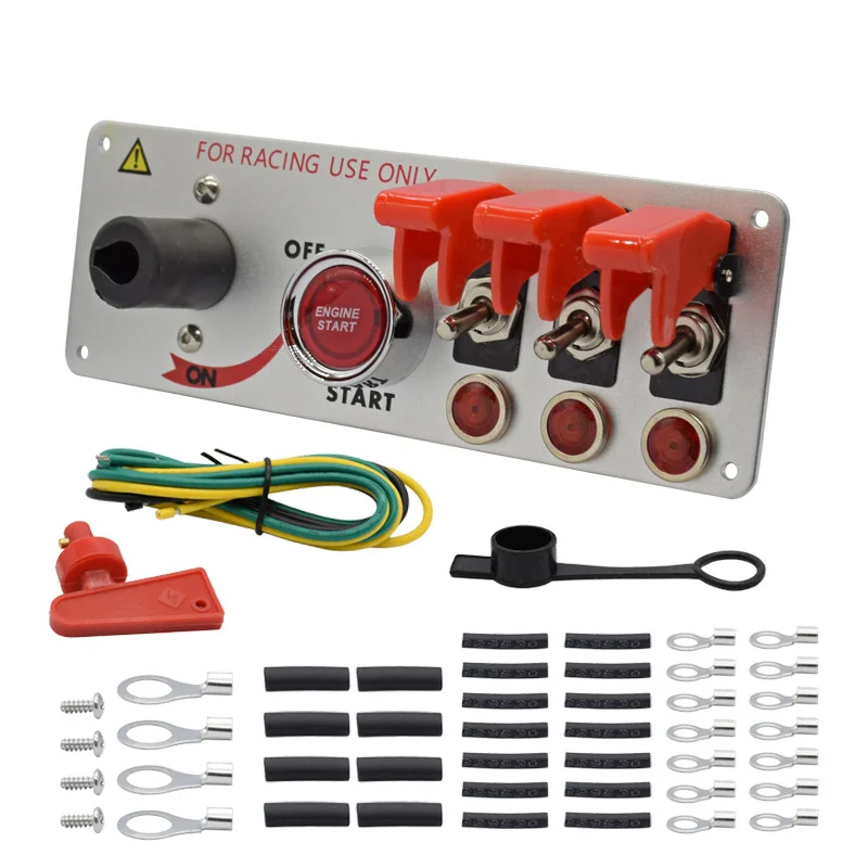 12V-Racing-Car-Ignition-Switch-Panel-with-Engine-Push-Button-Ignition ...
