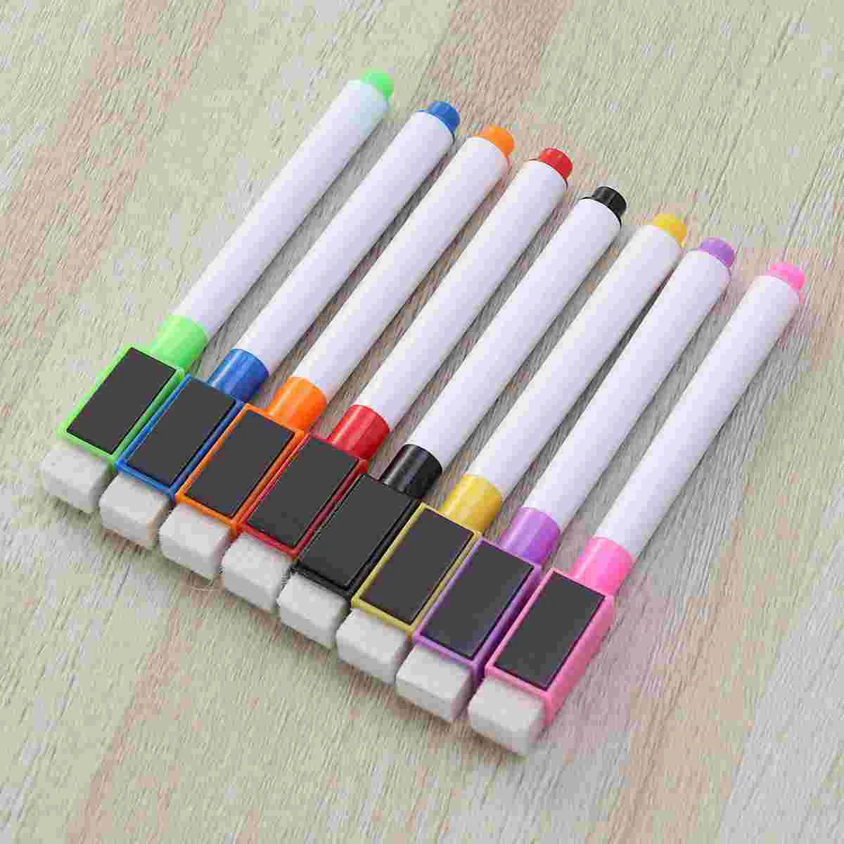 Whiteboard-Dry-Markers-Erase-Small-Pen-Magnet-DrawingColored-Pencils ...