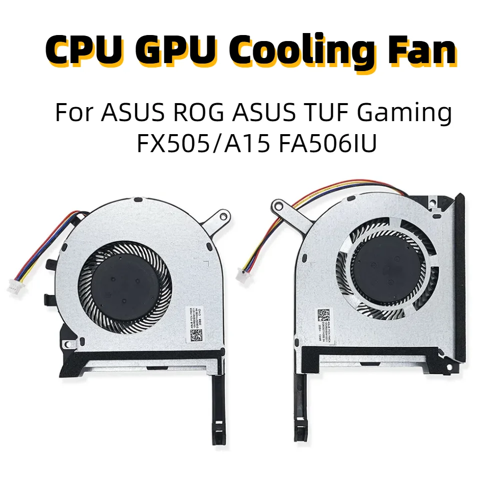 New-CPU-GPU-Laptop-Cooling-Fan-4-Pin-For-ASUS-ROG-ASUS-TUF-Gaming-FX505 ...