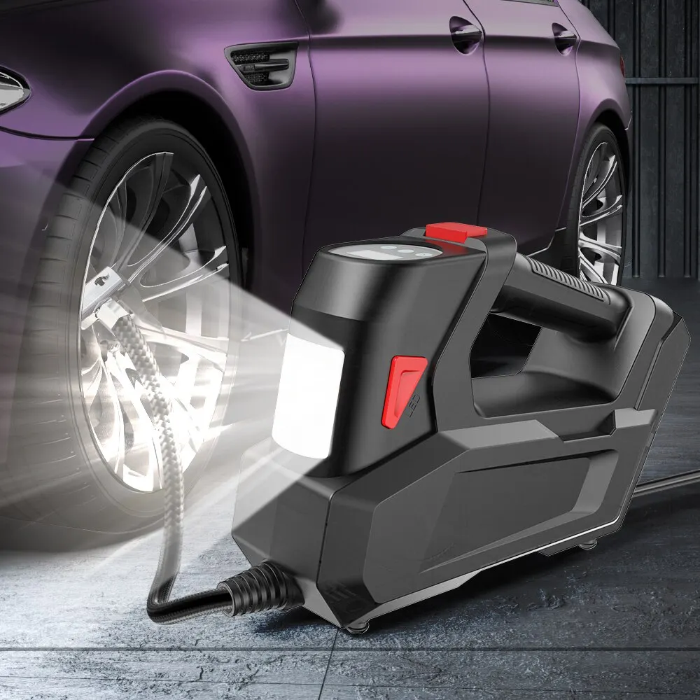 Car Tire Air Compressor 12V 150Psi Portable Car Air Pump Electric ...