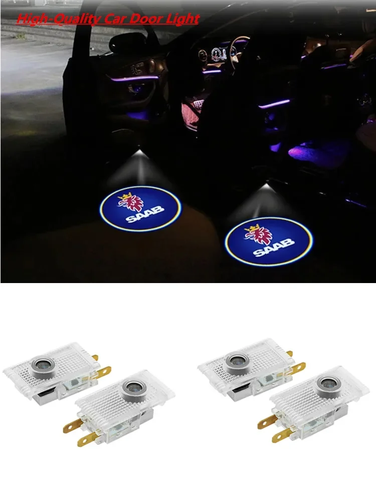 LED Car Door Welcome Logo Projector Ghost Shadow Lamp Accessories For ...