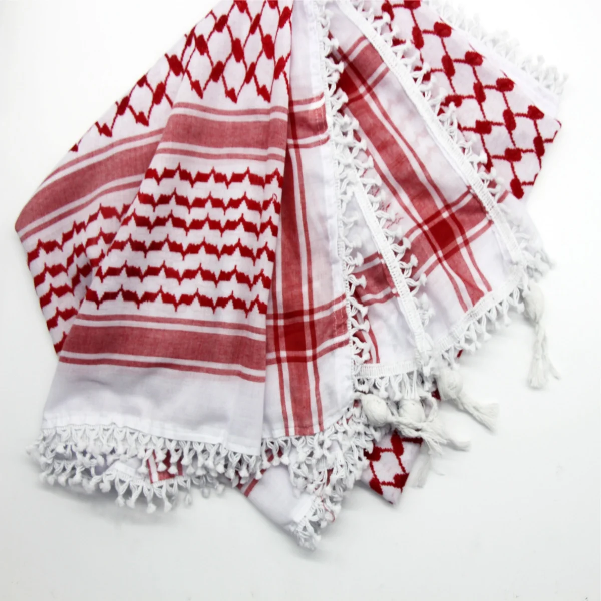Qutdoor activities tourism camping knittedtassel scarf Arab Shemagh ...