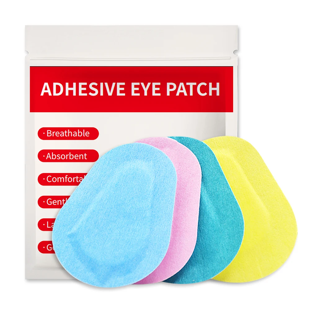 40Pcs-Pack-5-8cm-8-2cm-Colorful-Breathable-Eye-Patch-Band-Aid-Medical ...
