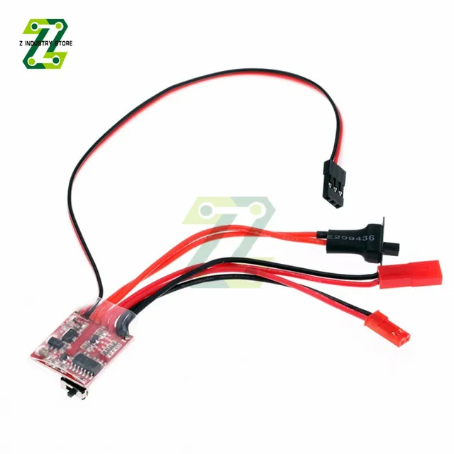 10A 30A 4.8V-8.4V Mini Brushed Electric Speed Controller ESC Brush ...