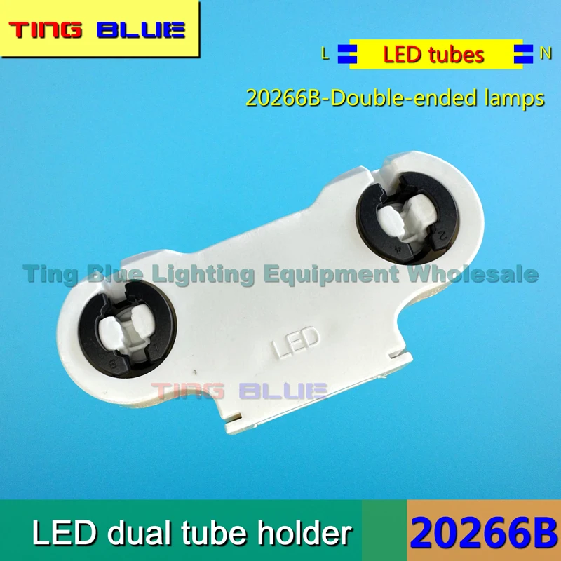 2PCS-T8LED-lamp-tube-double-lamp-holder-bracket-double-lamp-tube-G13 ...