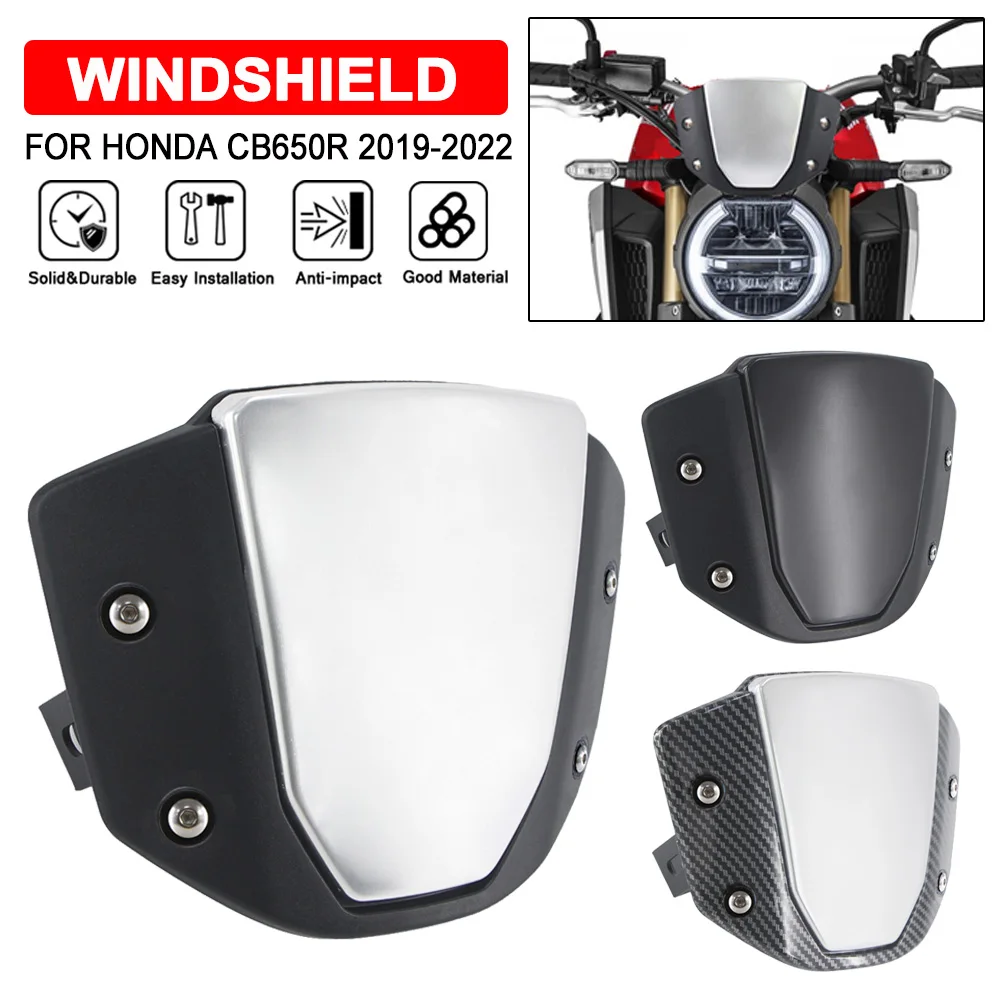 cb650r-Motorcycle-Windshield-Windscreen-For-Honda-CB650R-2019-2023 ...