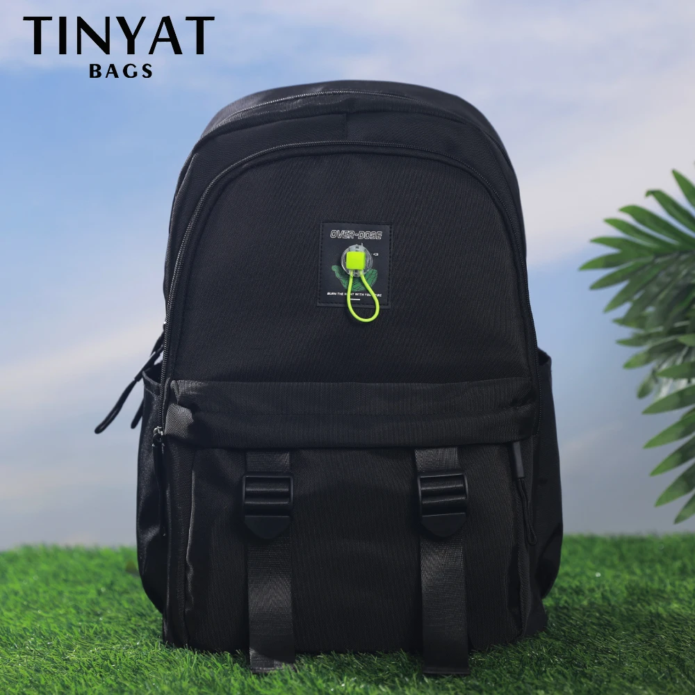 TINYAT-Men-s-Laptop-Backpack-Black-School-Bags-for-Boys-Girls-Large ...