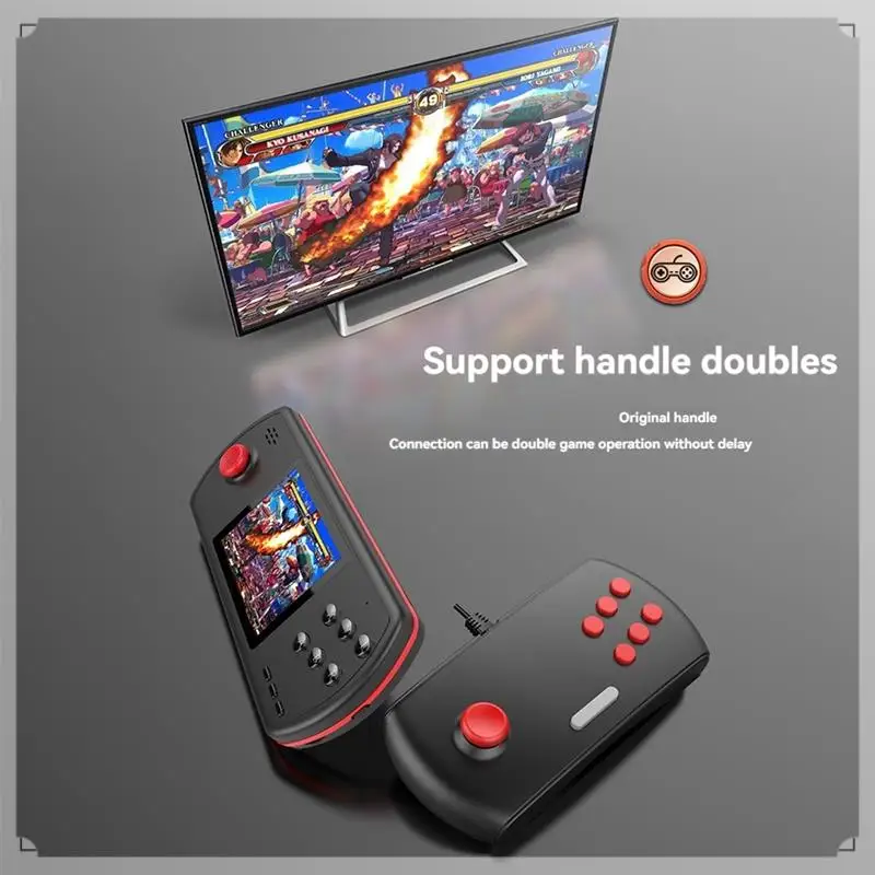 3.5 Inch D22 Handheld Game Console HD Large Screen Classic Arcade ...