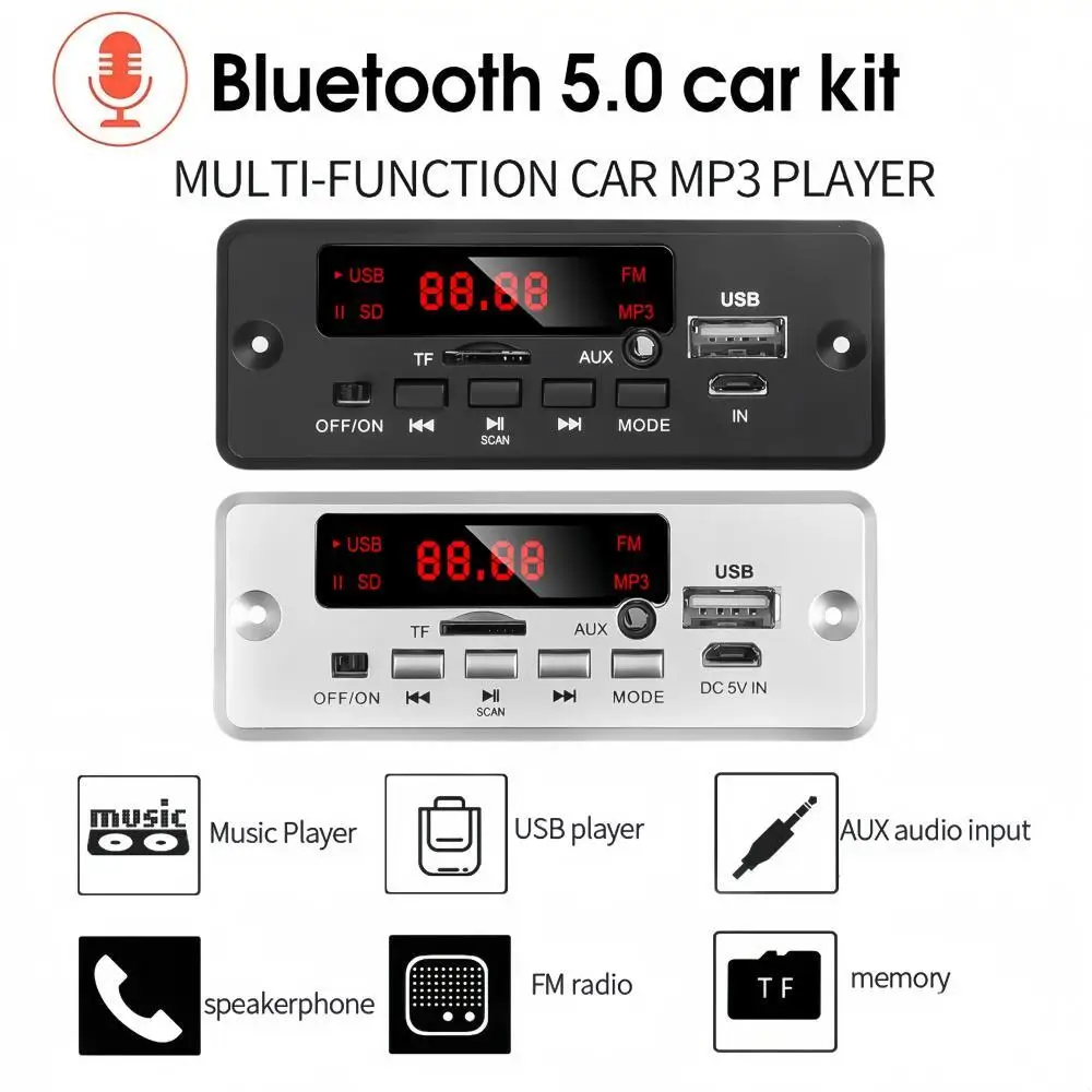 50W-Amplifier-Bluetooth-5-0-MP3-Decoder-Board-12V-Wireless-Music-Player ...