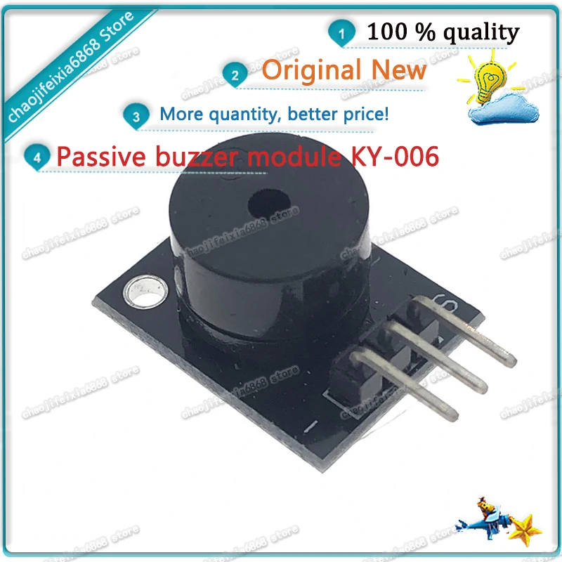 1pcs-lot-Small-Passive-Buzzer-Module-KY-006-KY006-Electronic-Equipment ...