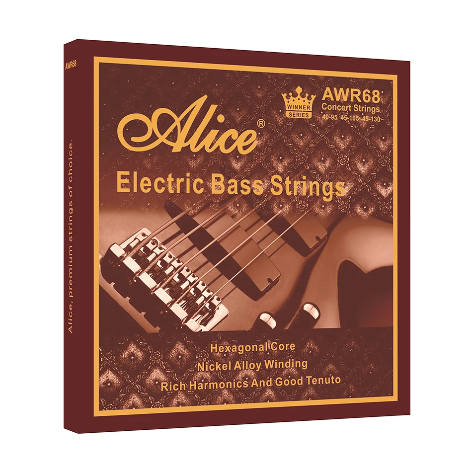 Alice-AWR68-Electric-Bass-Strings-para-Bass-Professional-Light-Medium ...