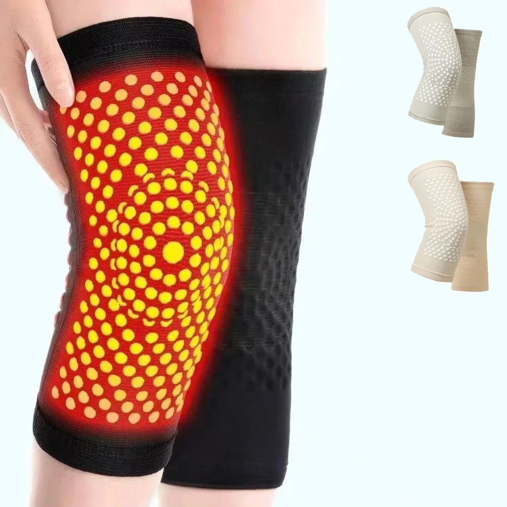 1Pair Self Heating Support Knee Pad Knee Brace Warm for Arthritis Joint ...