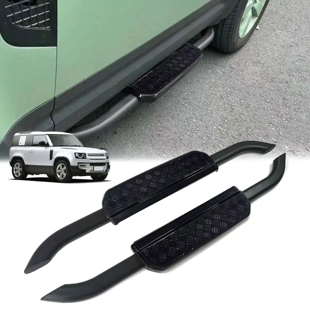 Aluminum-alloy-Running-Boards-Side-Step-Bar-Pedals-Fits-For-Land-Rover ...
