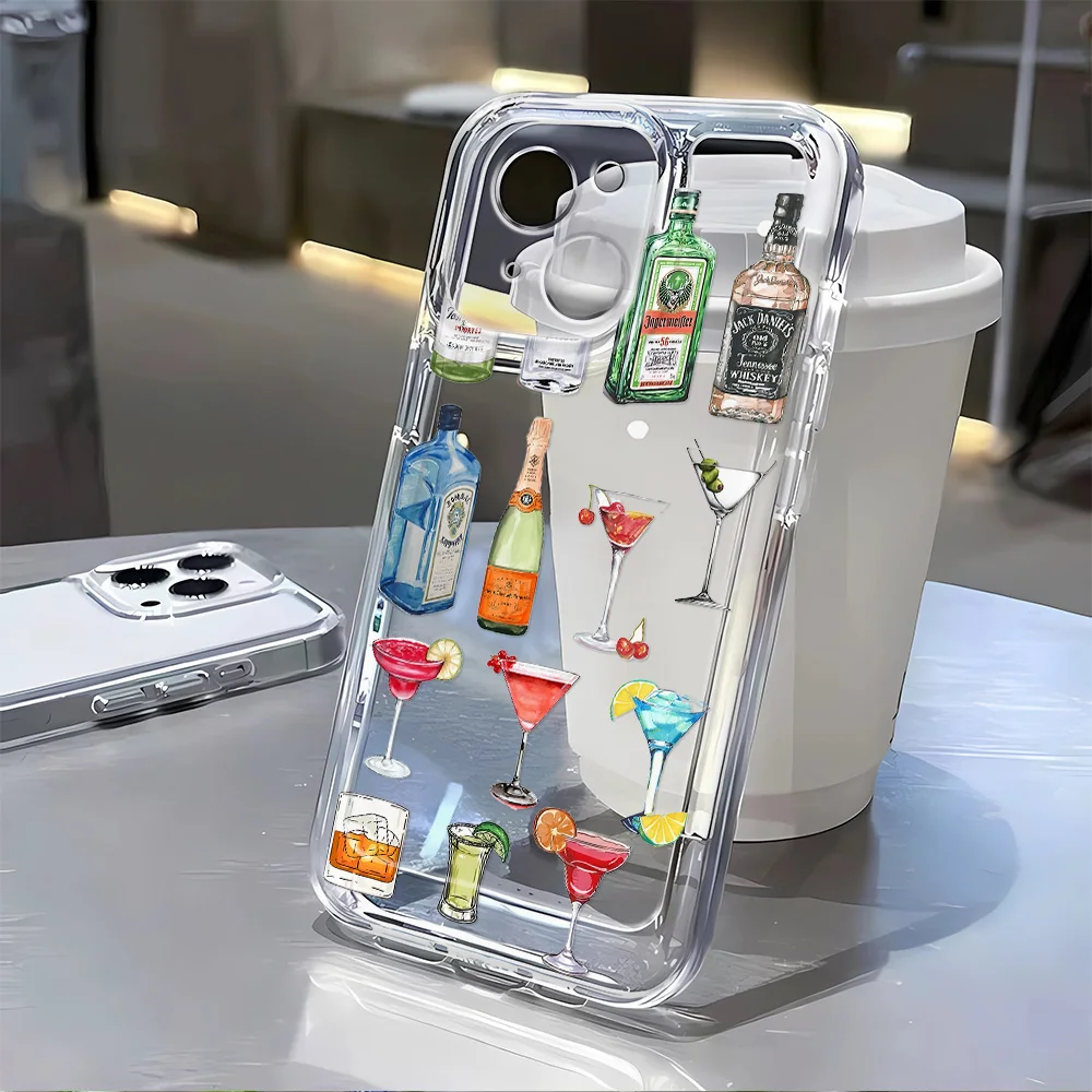 Cocktail Party Phone Case For iPhone 13 Case iPhone 11 12 14 15 16 Pro ...