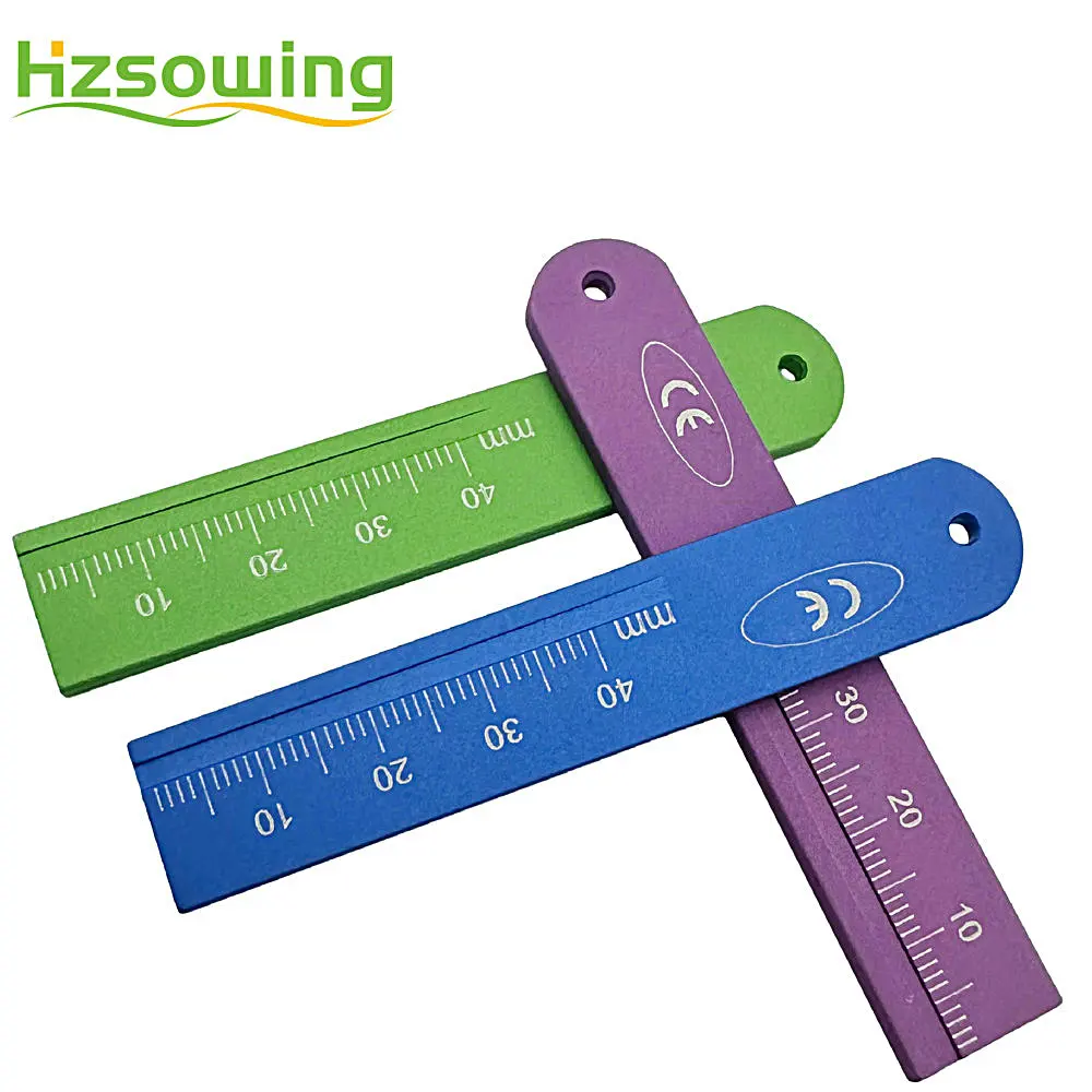 1Pc-Colorful-Aluminium-Dental-Endo-Rulers-Span-Measure-Scale-Endodontic ...