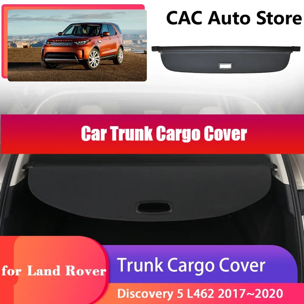 Car Trunk Cargo Cover for Land Rover Discovery 5 L462 2017~2020 Luggage ...
