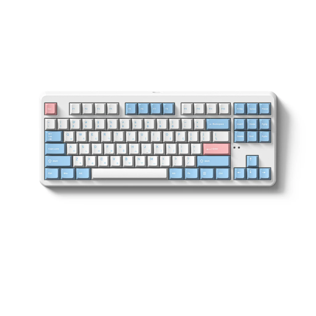 FL-ESPORTS X80 유무선 블루투스 가스켓 마운트 기계식 키보드 버블 블루 저소음 스노우축 - AliExpress 7
