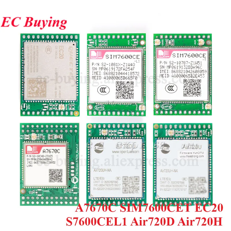 4G-Module-Development-Core-Board-LTE-A7670C-SIM7600CE-Air720D-Air720H ...