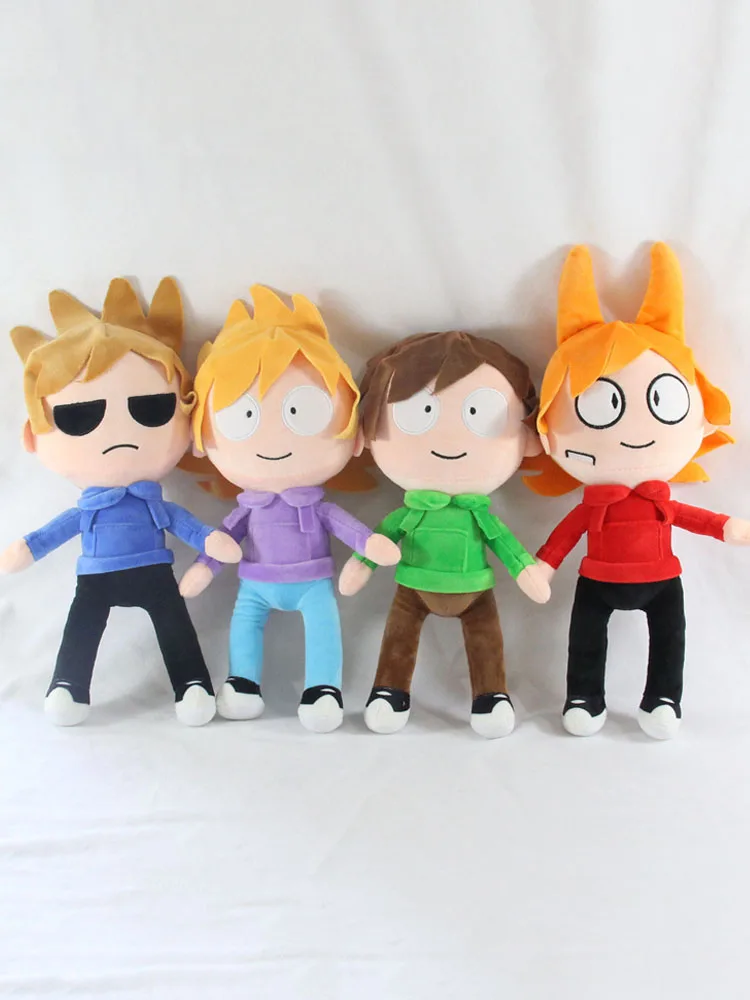 Set Of 4pcs Eddsworld Plush Toy Anime Anime Peripheral Soft Edd Tord ...