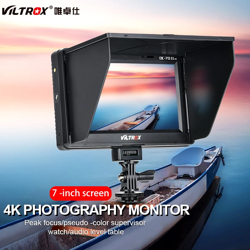 Viltrox DC 70 ii 7 polegada dslr câmera monitor de campo display lcd ...