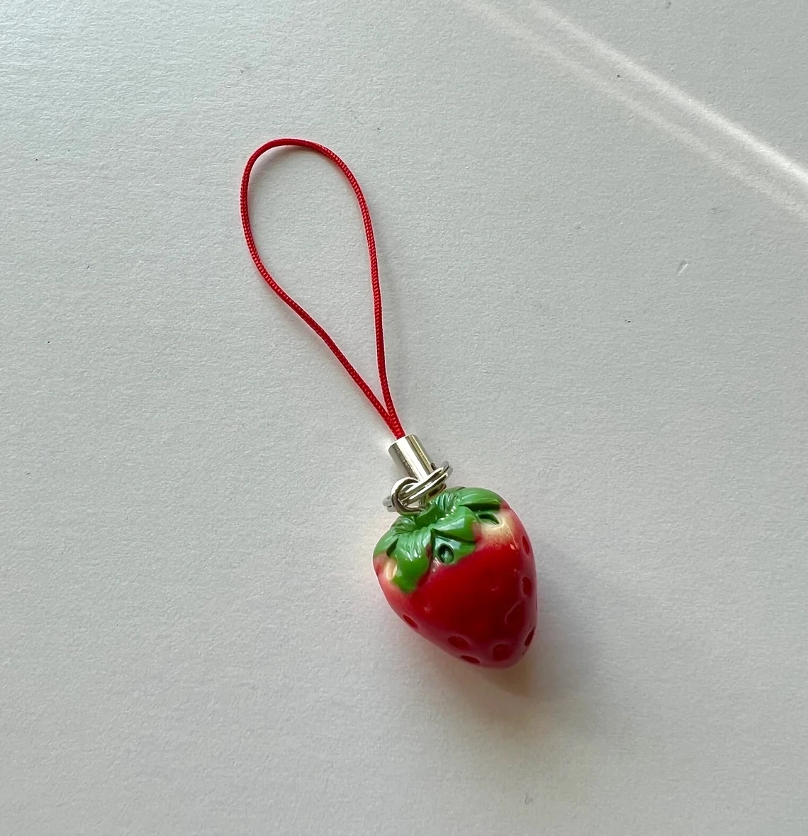 Strawberry-Phone-Charm-Strawberry-Charm-Phone-Charm-Phone-Chain-Phone ...