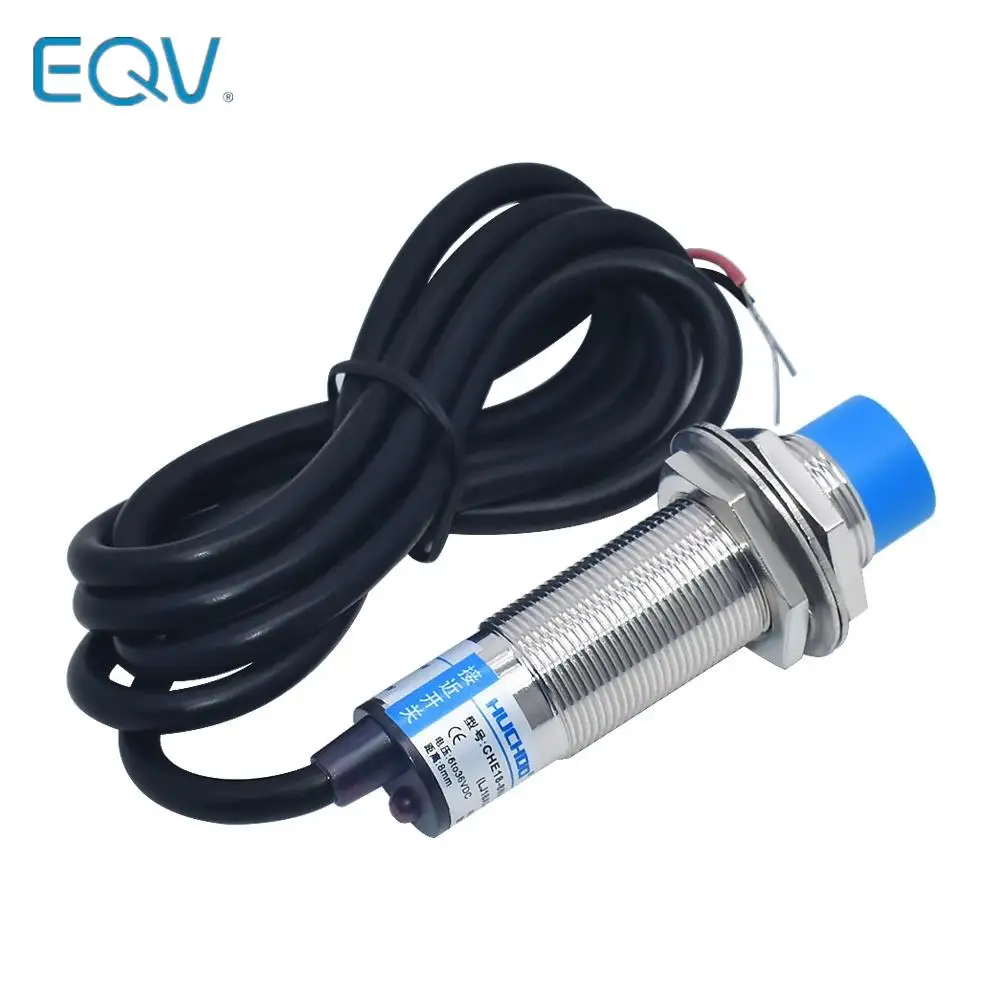 M18-8mm-sensing-DC-5V-inductive-proximity-sensor-switch-NPN-NO-LJ18A3-8 ...