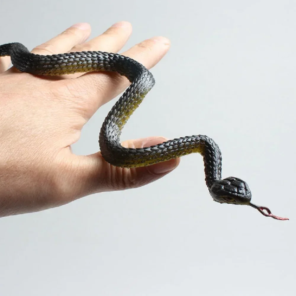 Toy Snake 2pcs Realistic Fake Snakes Toy Rubber Snake Figure For ...