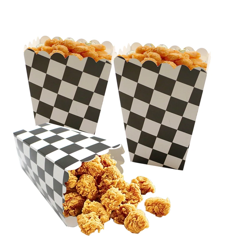 Movie Popcorn Bucket Black And White