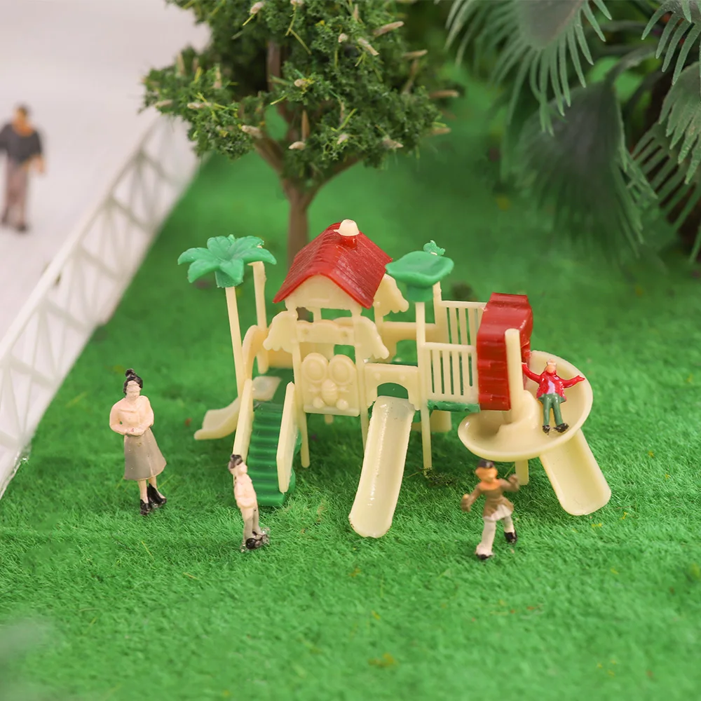 Scale-1-150-75-Miniature-Park-Slide-Model-Children-Playground-Scene ...