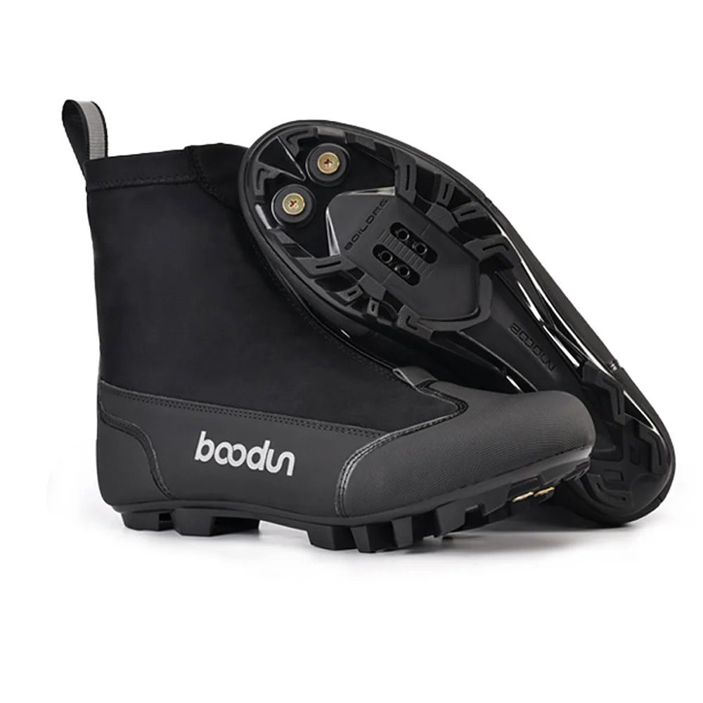 Windproof-reflexivo-ciclismo-botas-sapatos-de-nylon-quentes-mountain ...
