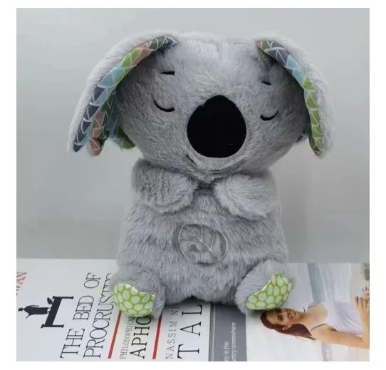 Oso de peluche Baby Breathe que calma a la nutria bebé, juguete de ...