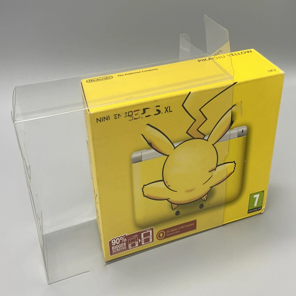 Transparent Box Protector For Pikachu Collect Boxes For Nintendo 3DS XL ...