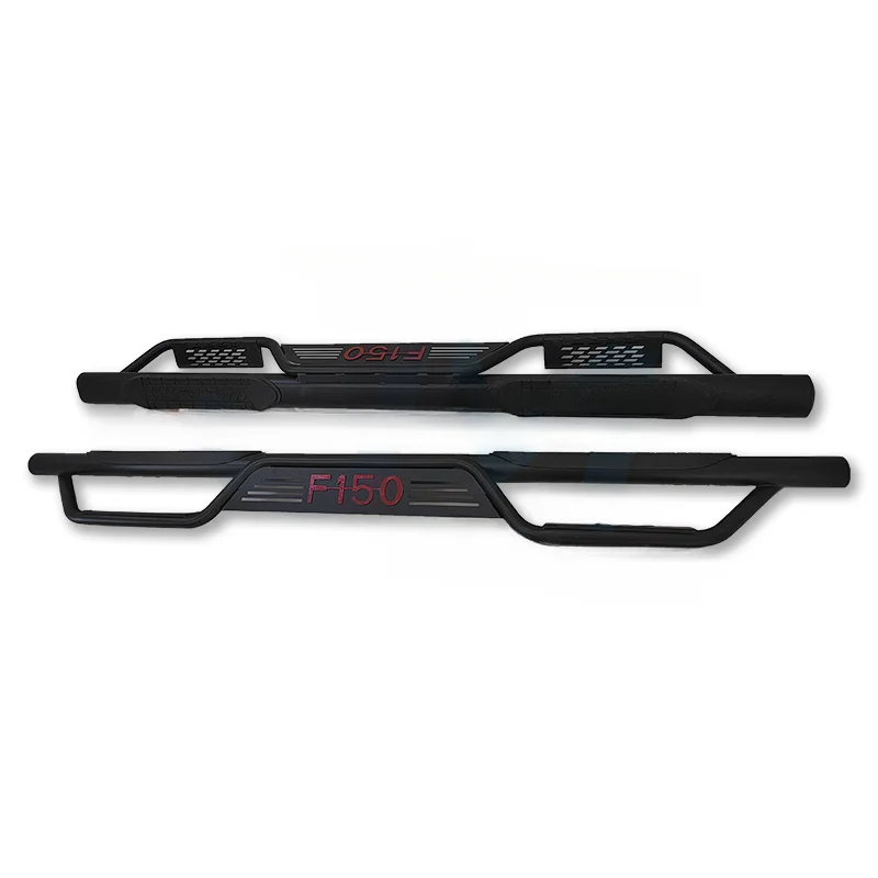 Car-Foot-Rest-Pedal-Universal-Steel-Alloy-black-Car-Side-Steps-For-Ford ...