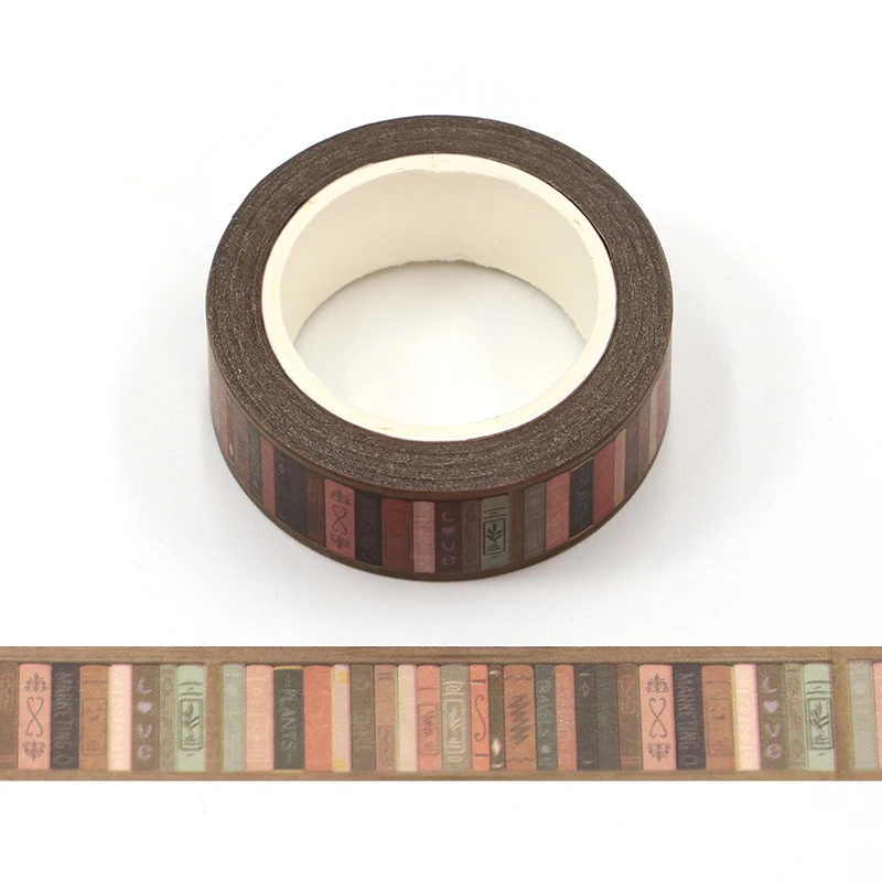 2023 NEW 1X 10M Decorative Library Books Japanese Washi Tape for ...