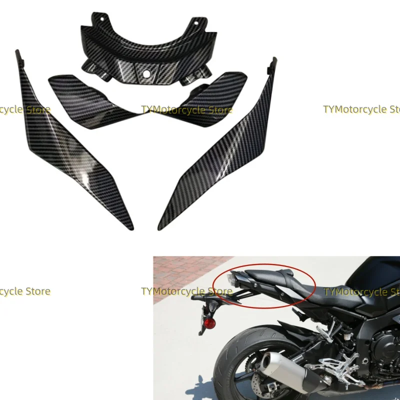 Carbon-Fiber-coating-Rear-Seat-Side-Fairing-Cover-Panel-kit-Fit-For ...