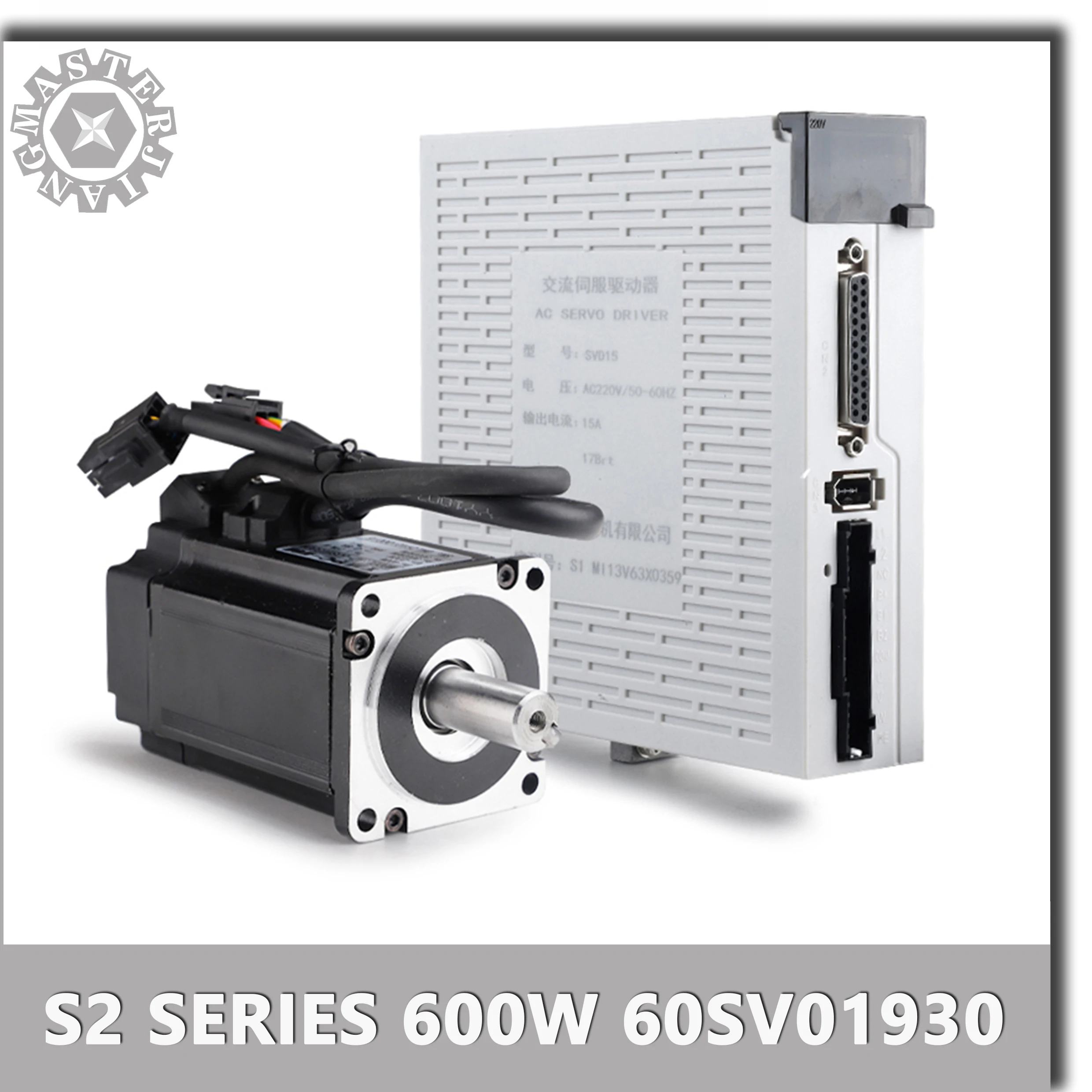 S2-SVD15-600W-60SV01930-110V-220V-AC-Servo-motor-3000RPM-1-91N-M-Single ...